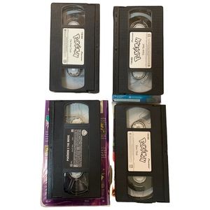Pokemon | Media | Pokemon Vhs Bundle 4 Movies | Poshmark